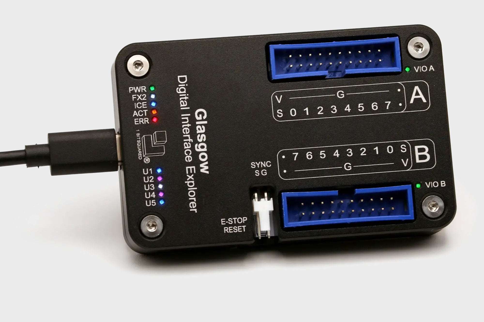 1BitSquared - Glasgow revC - Digital Interface Explorer
