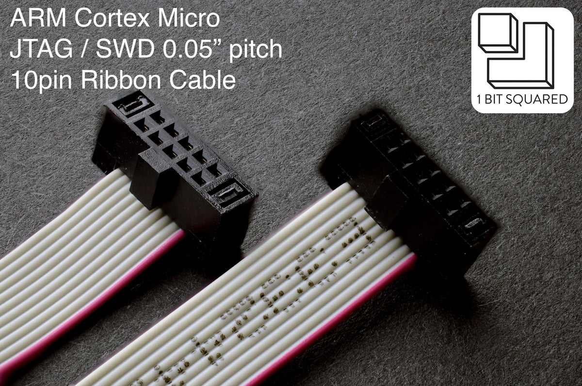 JTAG SWD 10pin IDC Cable – 1BitSquared